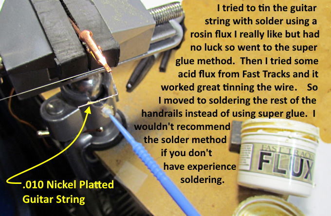 Soldering Guitar Strings.... | TrainBoard.com - The Internet's Original